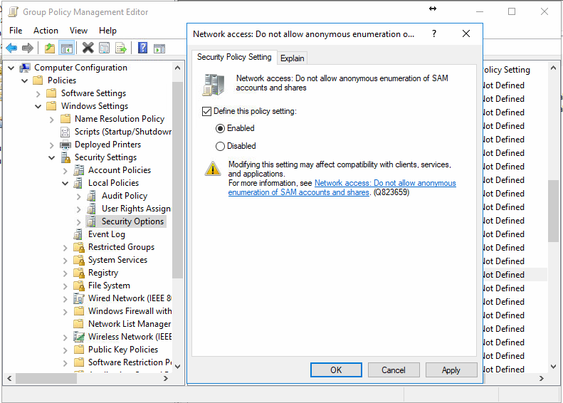 Starting to harden the environment - Mark Lewis Blog